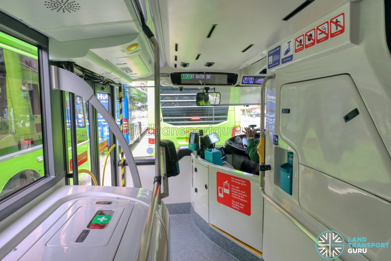 MAN A95 Euro 6 (3-door) Interior – Lower Deck Front | Land Transport Guru