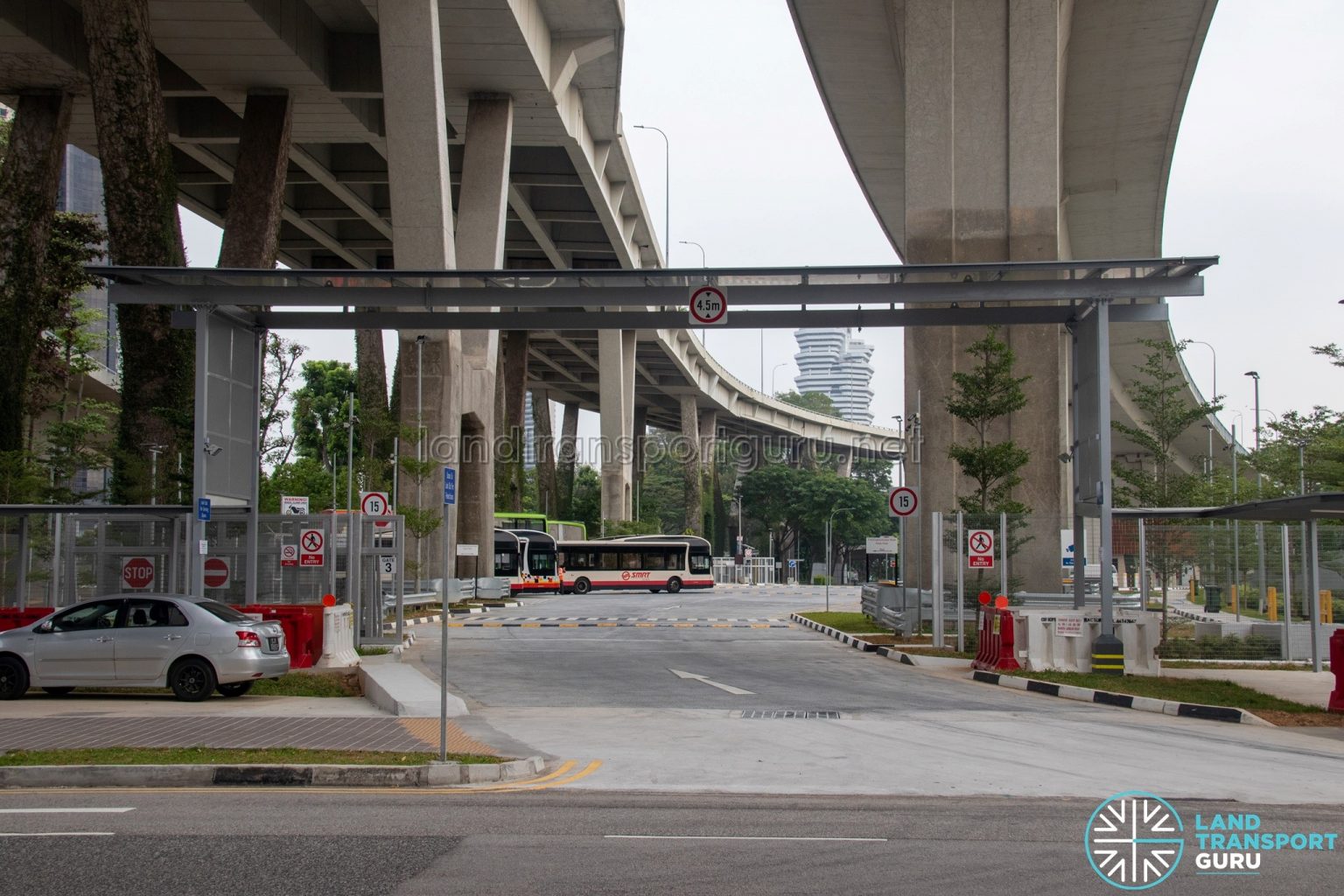 Marina Centre Bus Terminal – Entrance from Raffles Ave | Land Transport ...