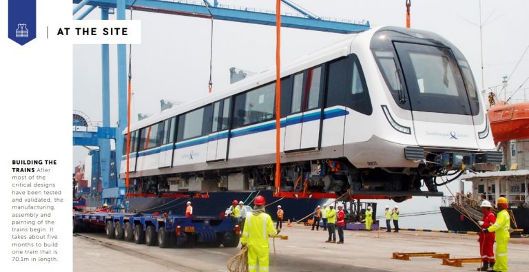C951 train delivery | Land Transport Guru