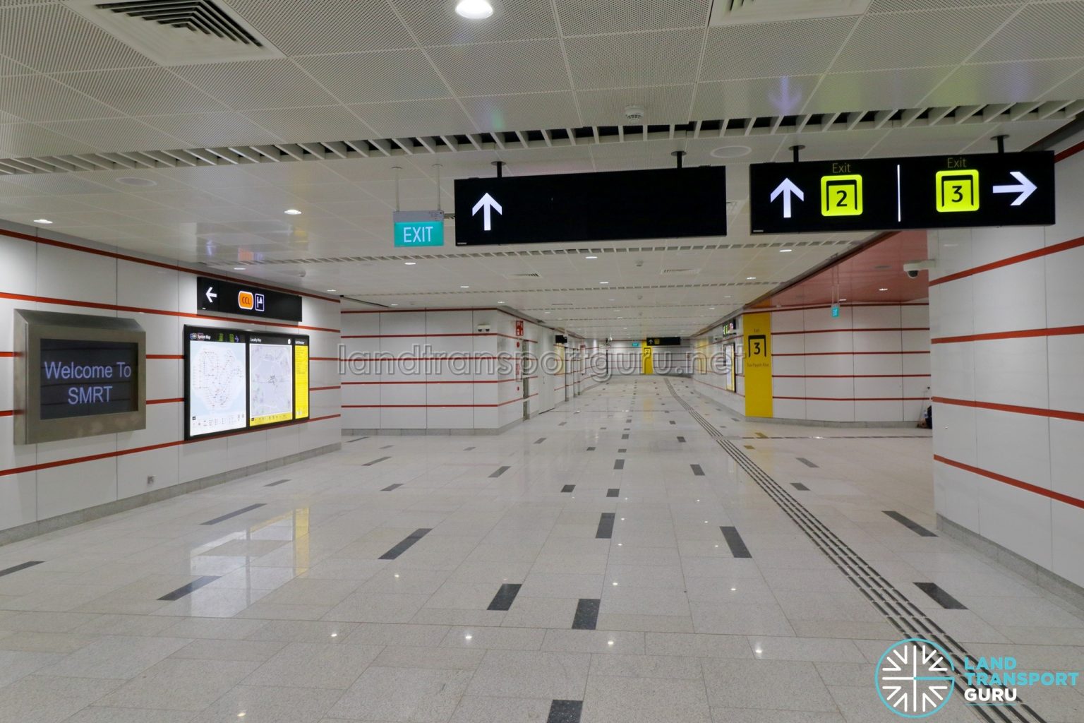 New Exits & TEL Concourse open at Caldecott MRT Station | Land ...