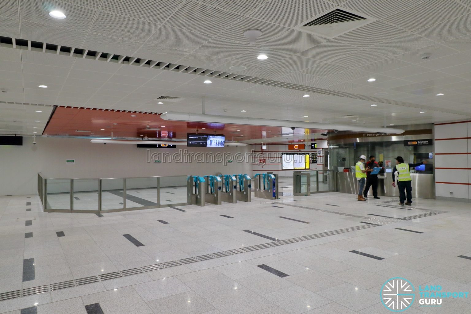 New Exits & TEL Concourse open at Caldecott MRT Station | Land ...