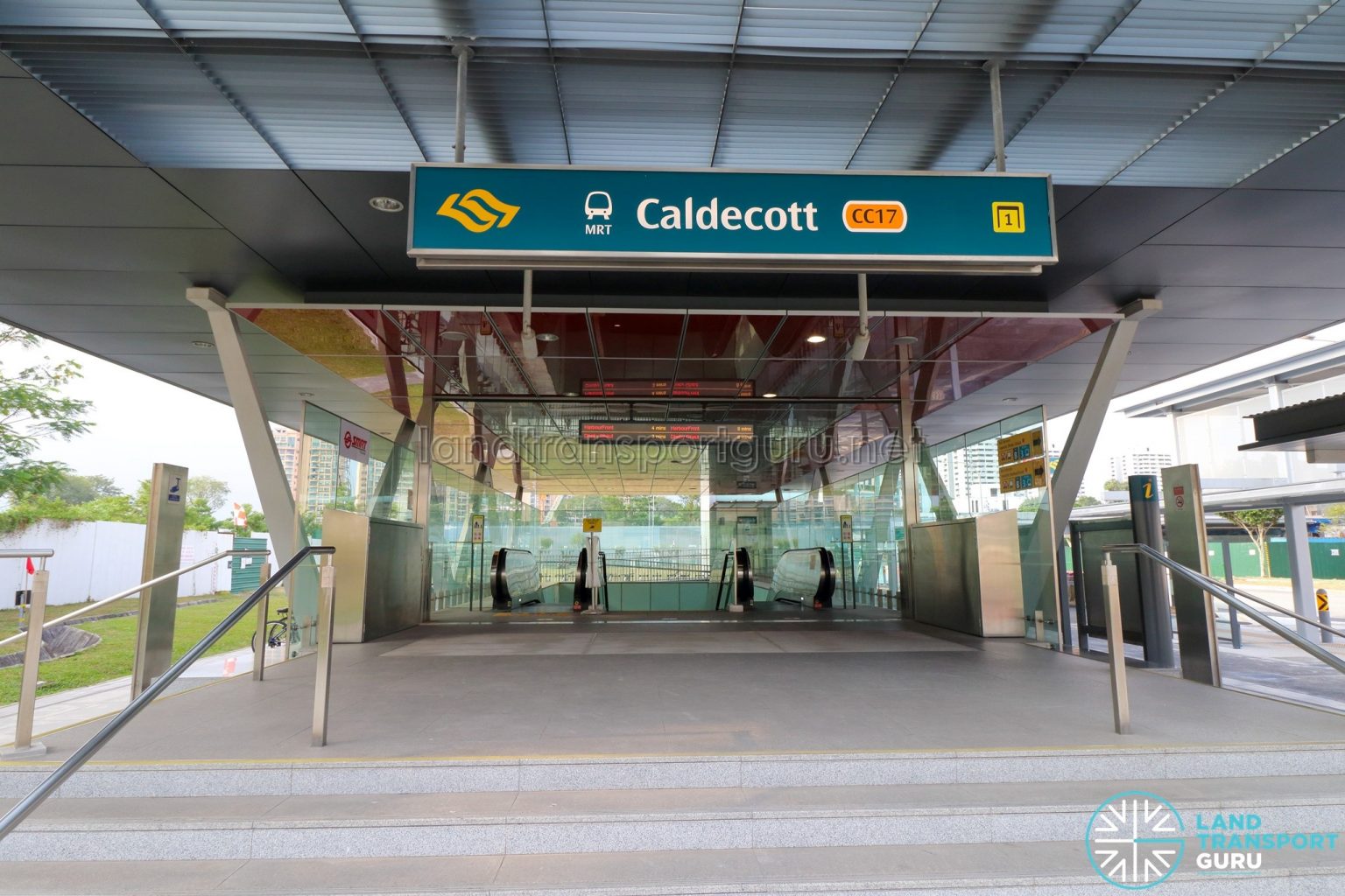 Caldecott MRT Station | Land Transport Guru