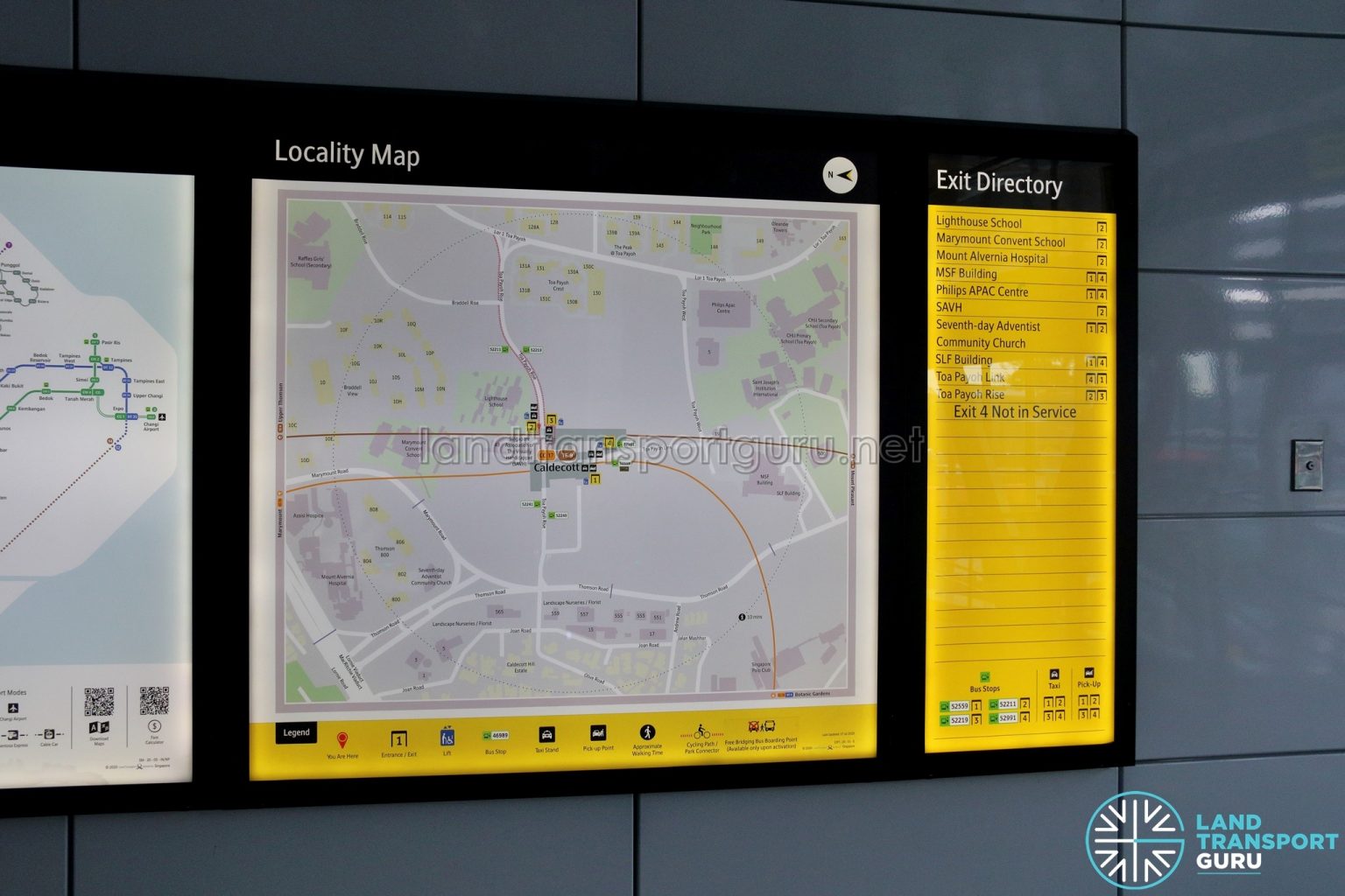 Caldecott MRT Station | Land Transport Guru