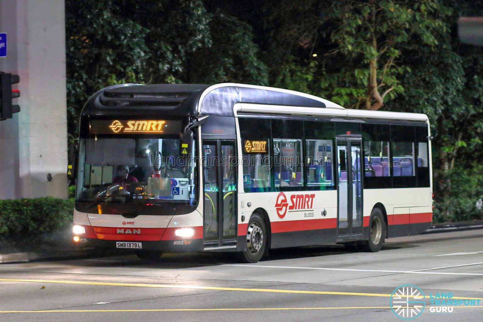 SMRT Logo – SMRT Buses MAN A22 (SMB1379L) | Land Transport Guru