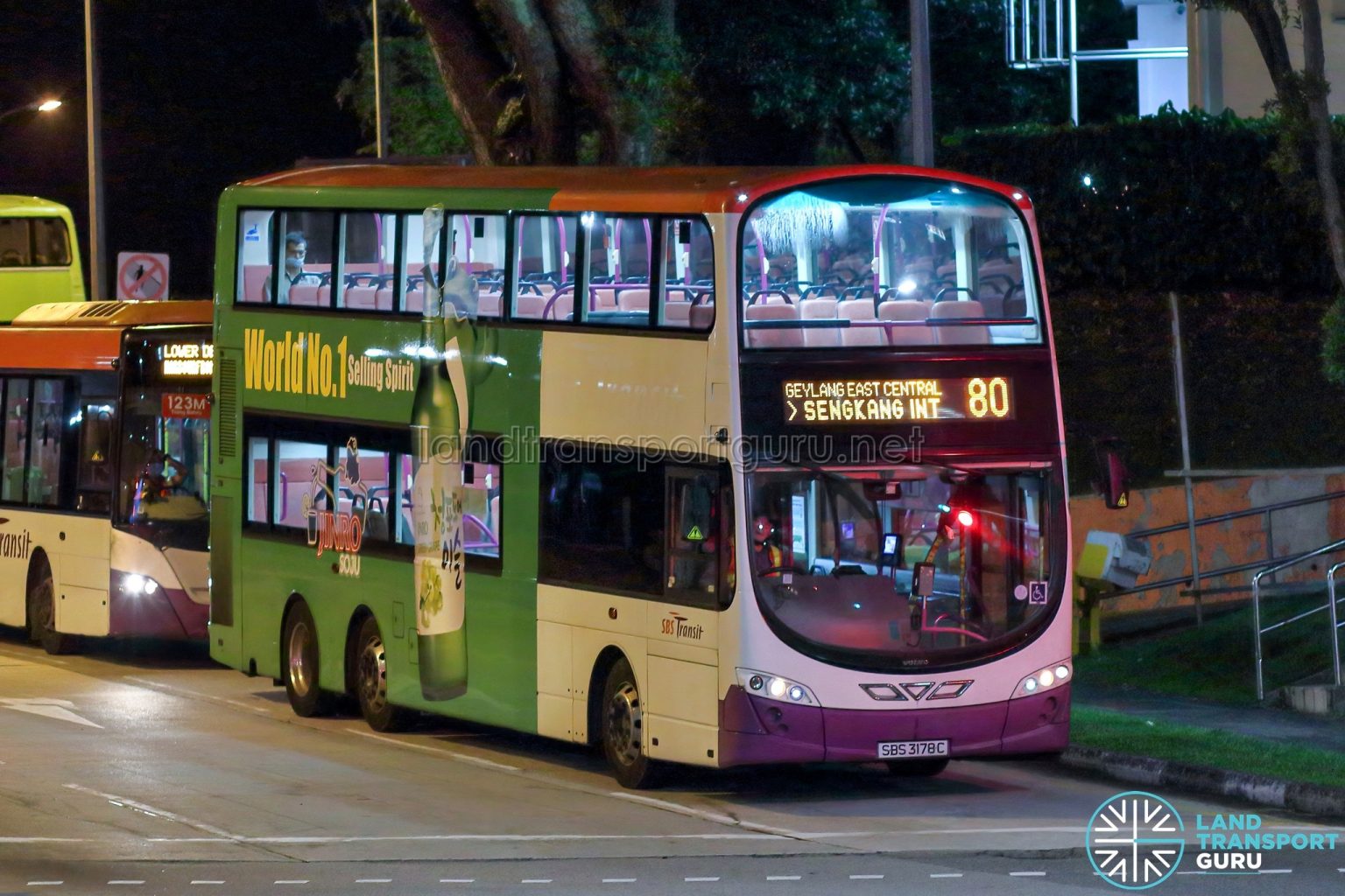 Bus 80 – SBS Transit Volvo B9TL Wright (SBS3178C) | Land Transport Guru