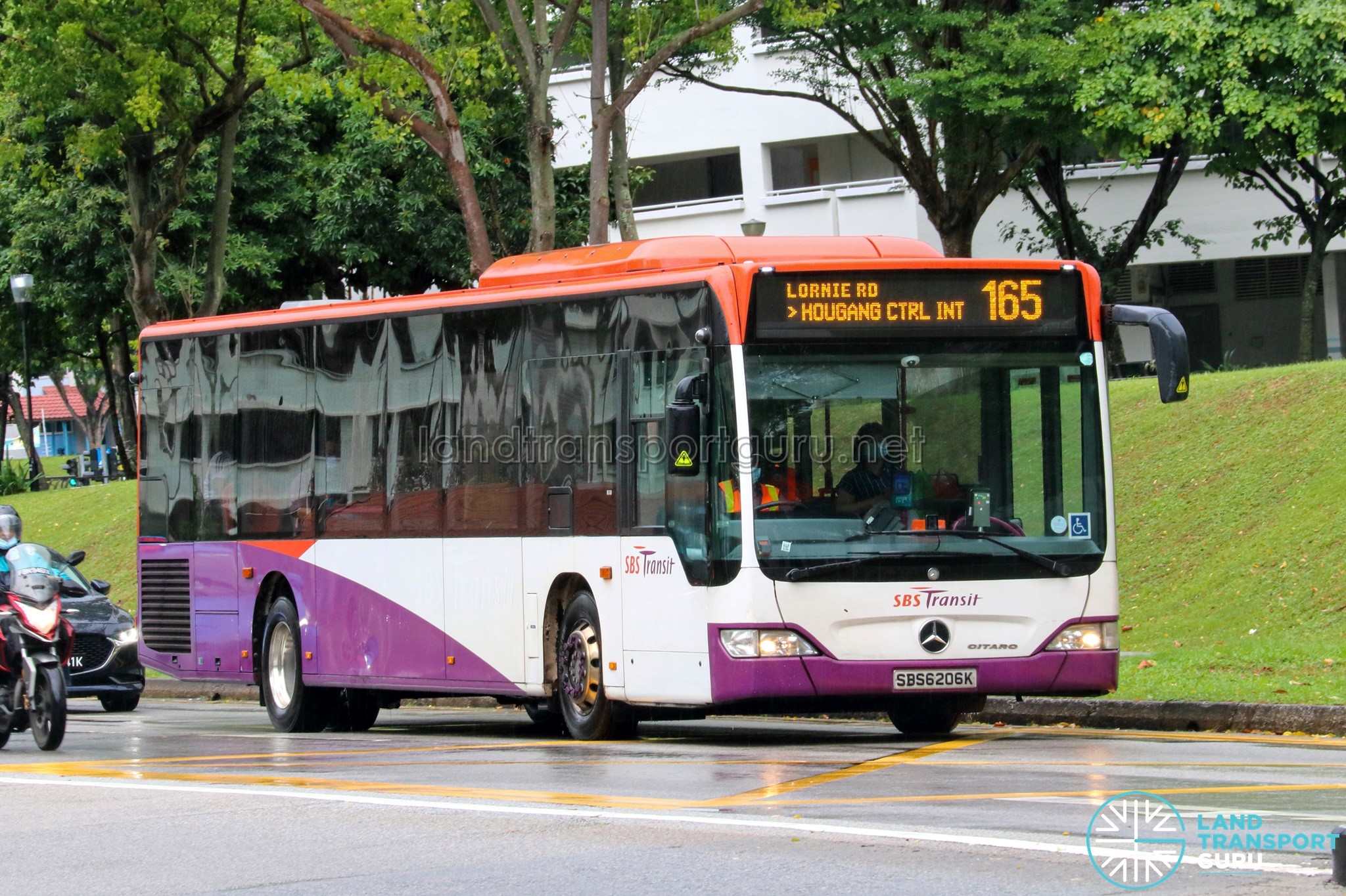 Bus 165 SBS Transit Mercedes Benz Citaro SBS6206K Land Transport Guru Bus 165 SBS Transit Mercedes Benz Citaro SBS6206K Land Transport Guru