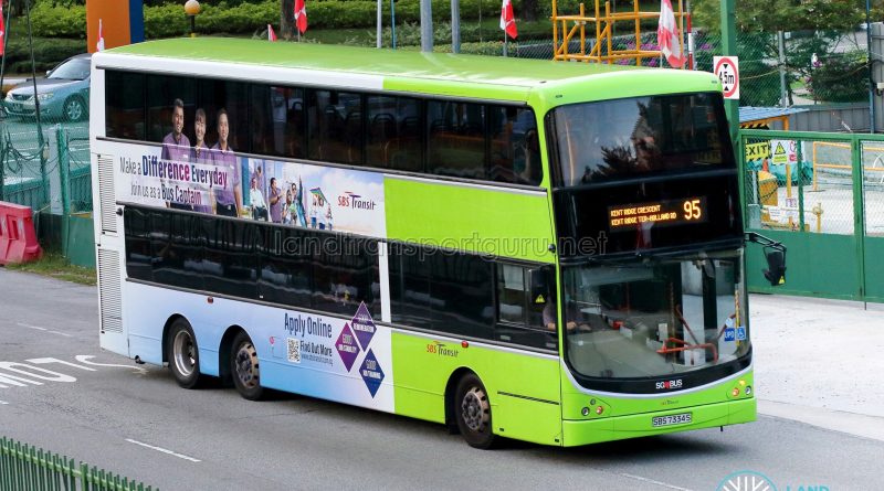 SBS Transit Bus Service 95 | Land Transport Guru