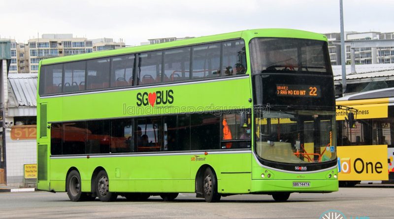 SBS Transit Bus Service 22 – Land Transport Guru