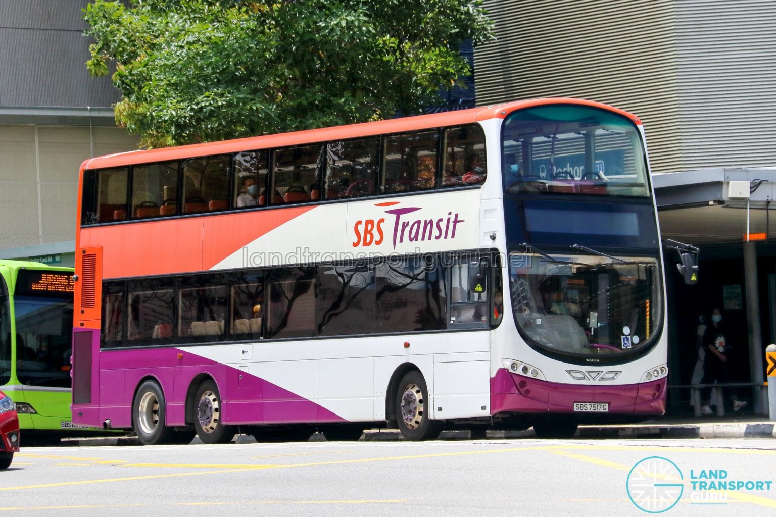 SBS Transit Volvo B9TL Wright (SBS7517G) | Land Transport Guru