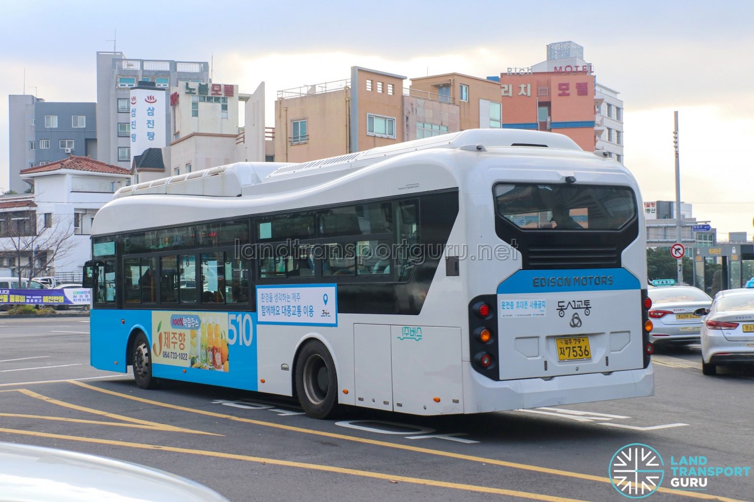 Edison Motors e-FIBIRD in Korea (Rear) | Land Transport Guru