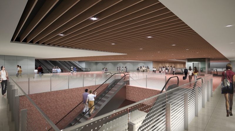 Artist Impression of Pasir Ris CRL Station Concourse (Image: LTA ...