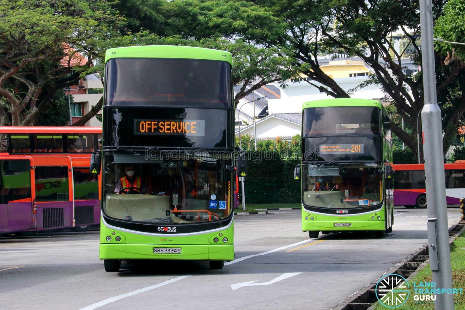 Volvo B9TL CDGE buses at Kent Ridge Bus Terminal | Land Transport Guru