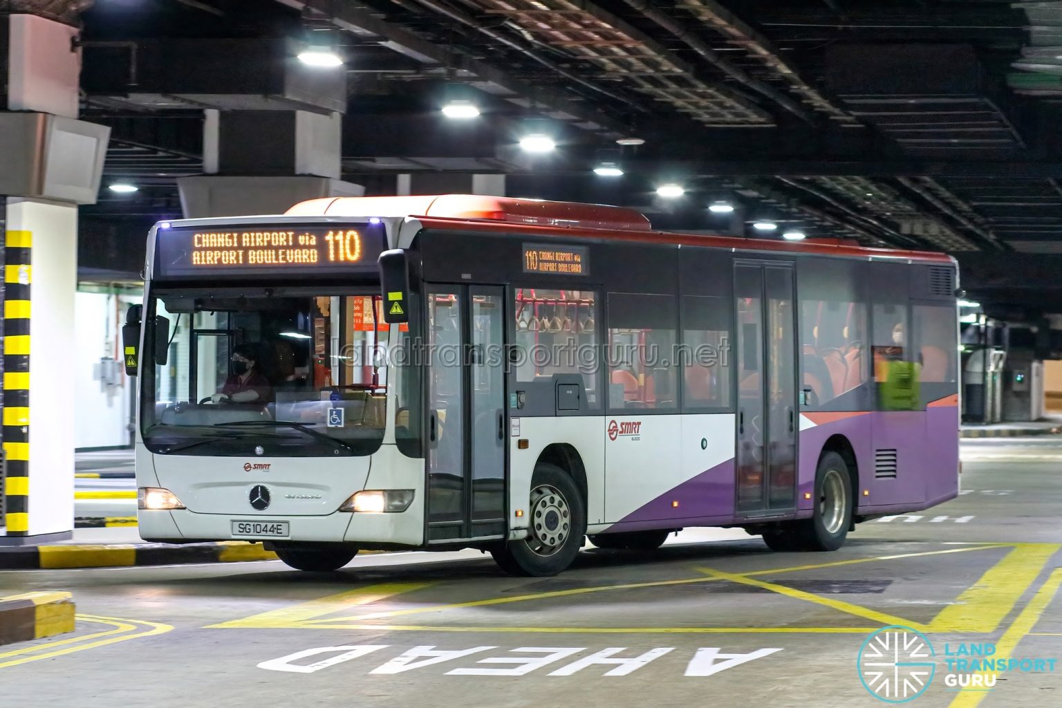 Bus 110 – SMRT Buses Mercedes-Benz Citaro (SG1044E) | Land Transport Guru