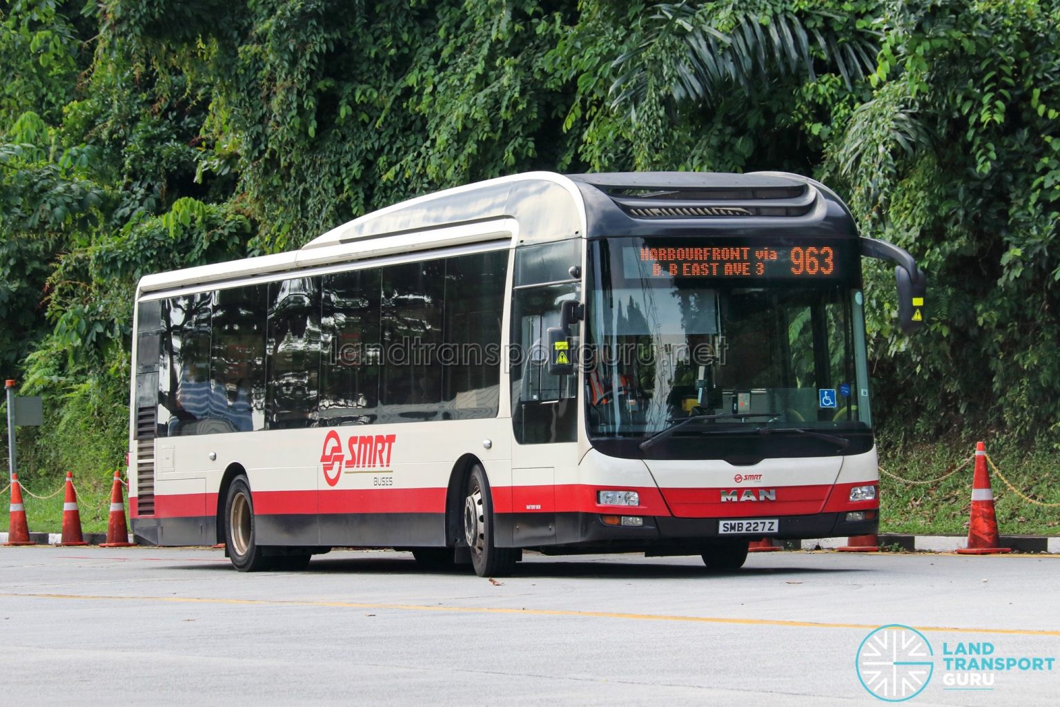Bus 963 – SMRT Buses MAN A22 (SMB227Z) | Land Transport Guru