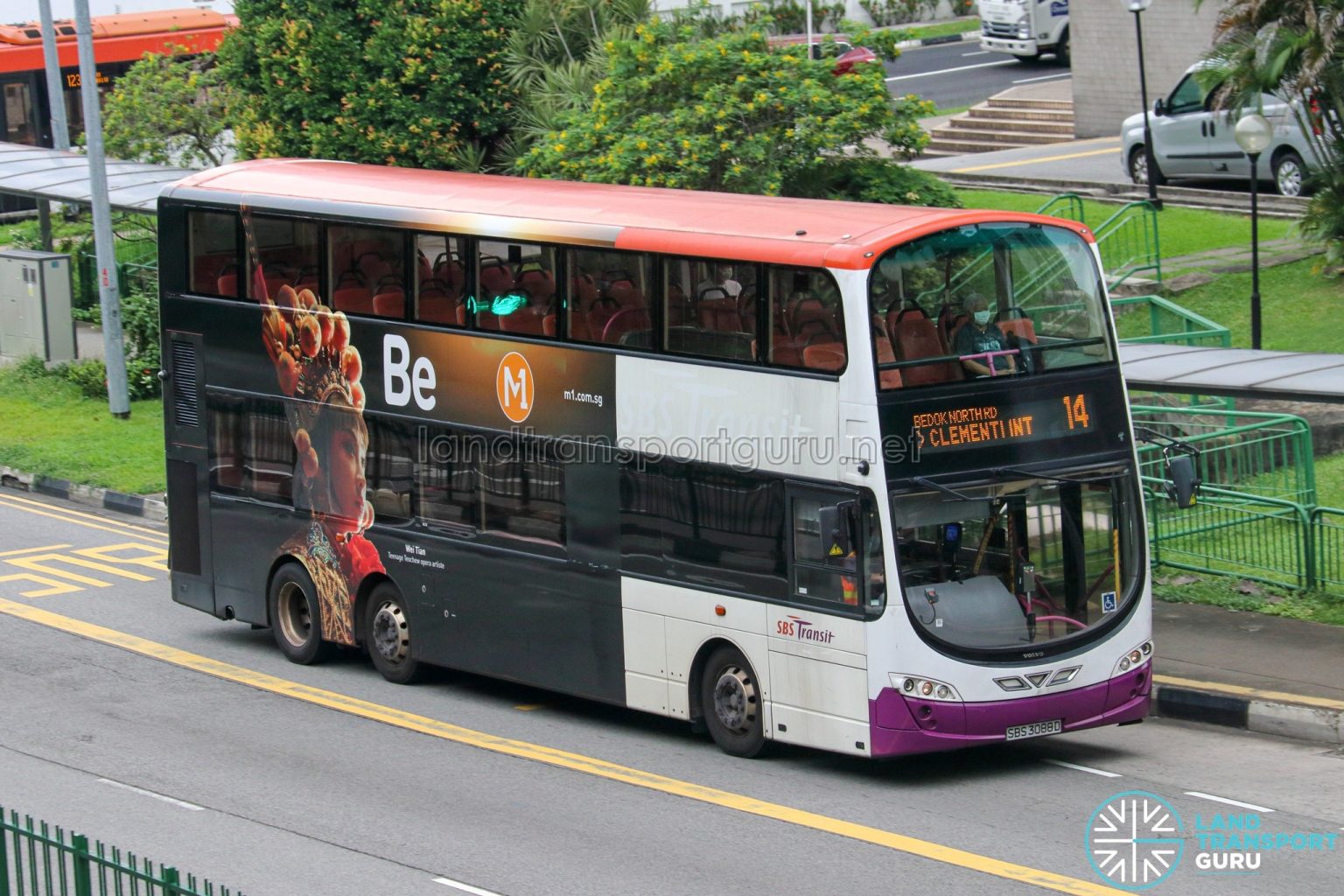 Bus 14 – SBS Transit Volvo B9TL Wright (SBS3088D) | Land Transport Guru