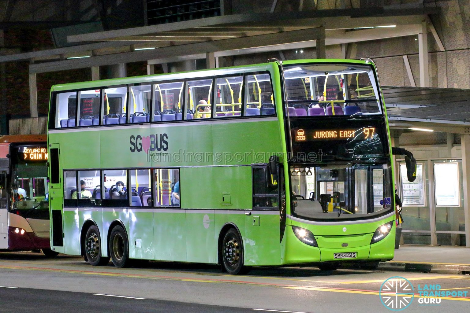 Bus 97 – Tower Transit Alexander Dennis Enviro500 (SMB3551S) | Land ...