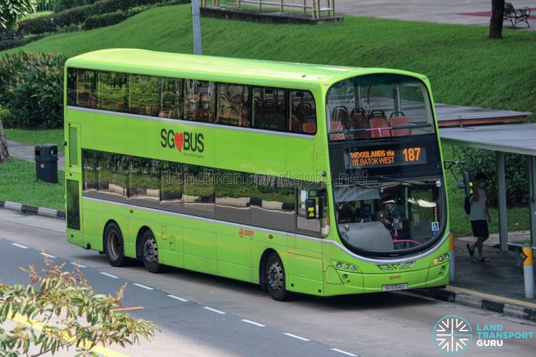 SMRT Bus Service 187 | Land Transport Guru