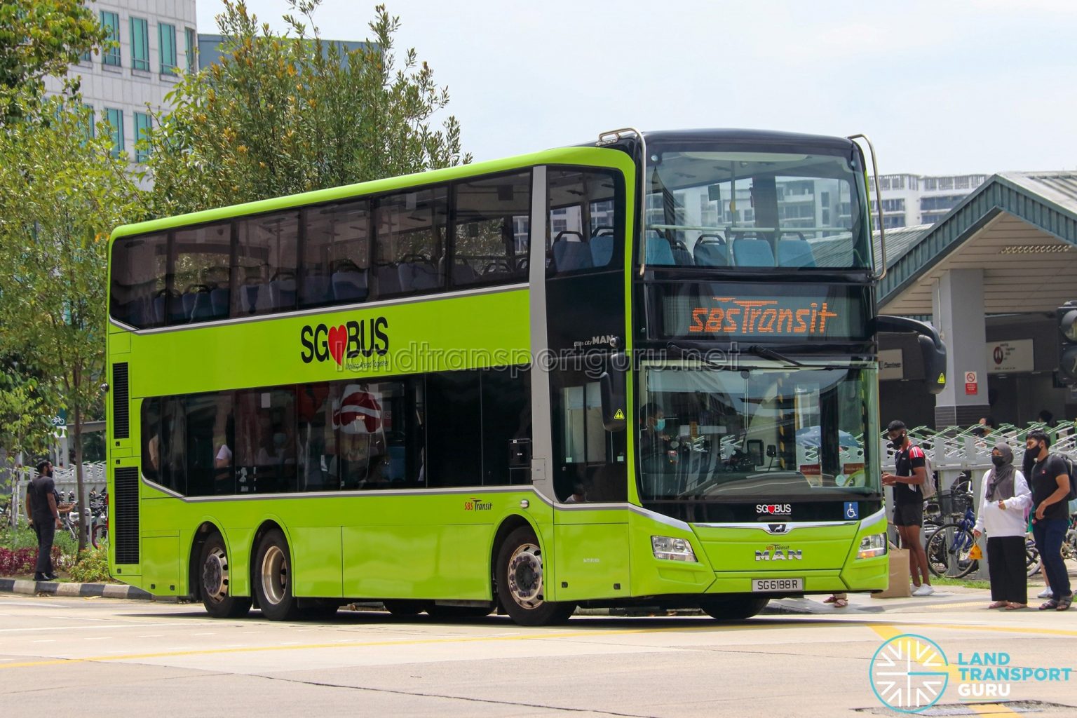 SBS Transit Logo – SBS Transit MAN A95 Euro 6 (SG6188R) | Land ...