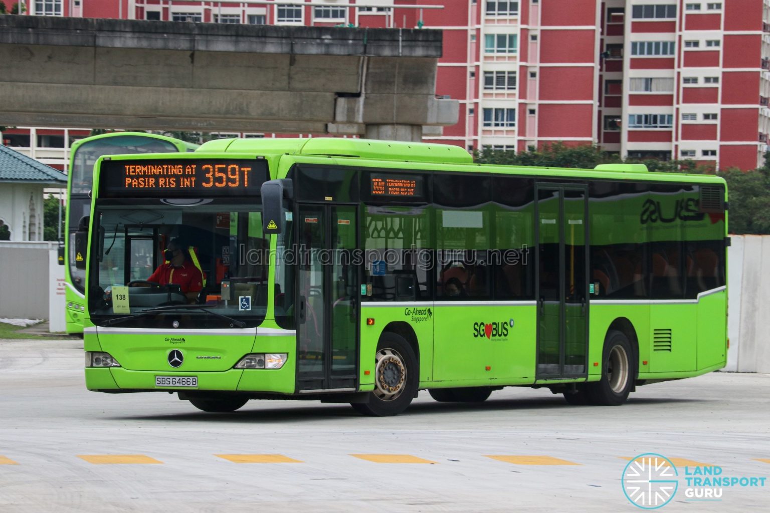 Bus 359T – Go-Ahead Mercedes-Benz Citaro (SBS6466B) | Land Transport Guru