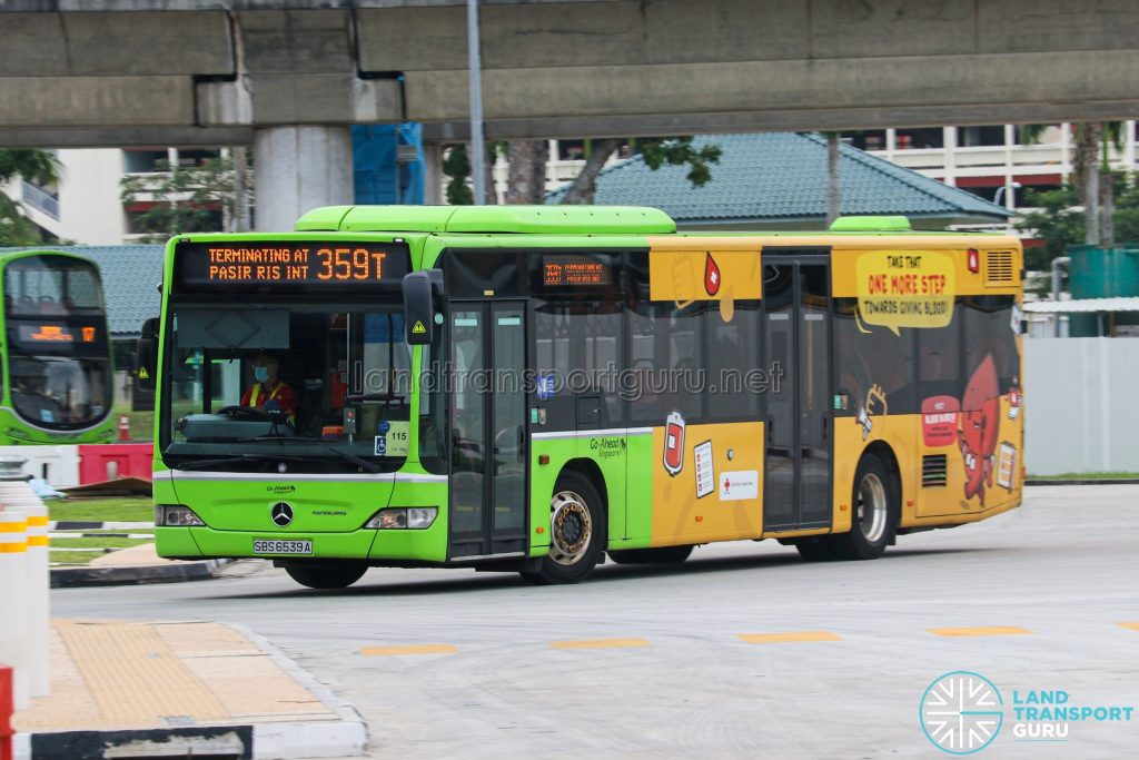 Bus 359T Go Ahead Mercedes Benz Citaro SBS6539A Land Transport Guru Bus 359T Go Ahead Mercedes Benz Citaro SBS6539A Land Transport Guru