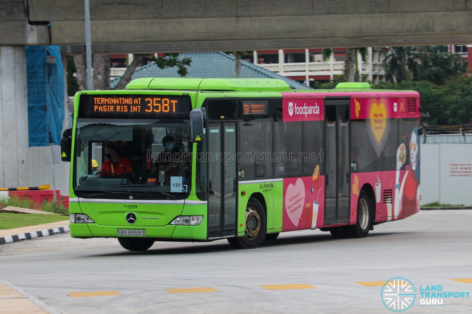 Bus 358T – Go-Ahead Singapore Mercedes-Benz Citaro (SBS6559S) | Land ...