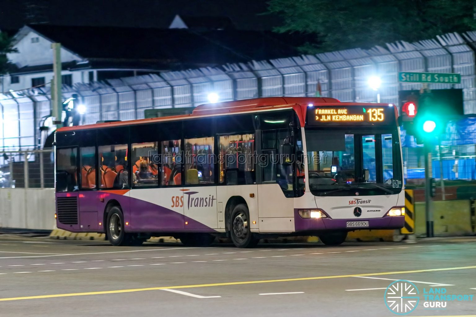 Bus 135 – SBS Transit Mercedes-Benz Citaro (SBS6690U) | Land Transport Guru