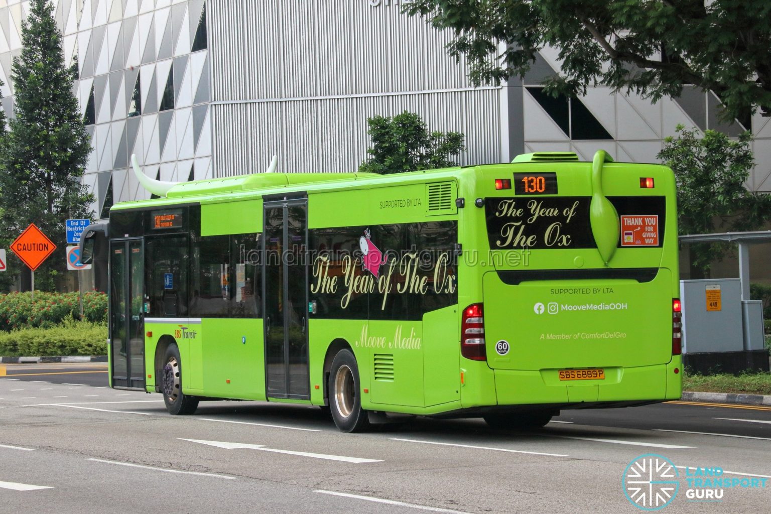 Bus 130 – SBS Transit Mercedes-Benz Citaro (SBS6889P) – Rear | Land ...