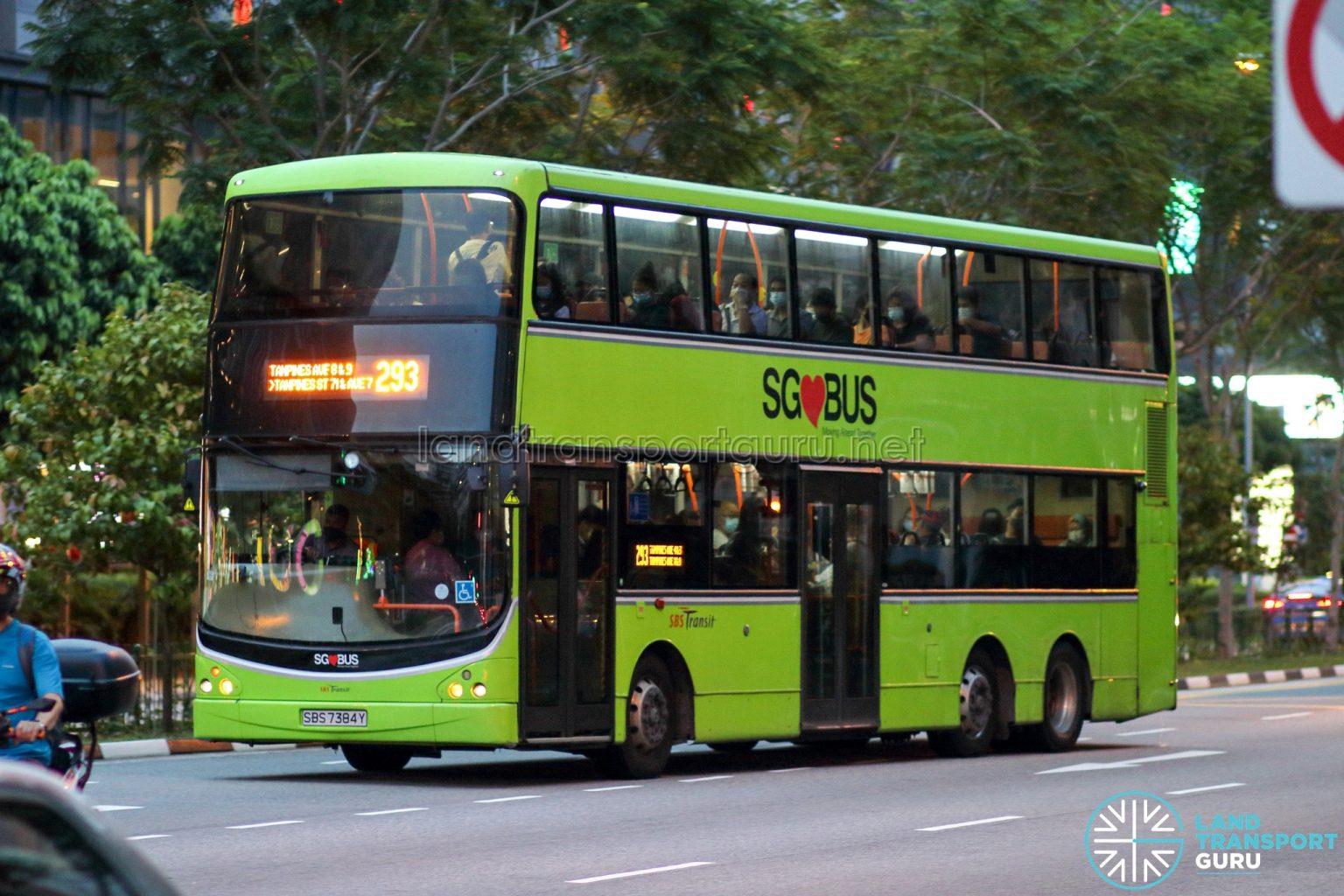 Bus 293 – SBS Transit Volvo B9TL CDGE (SBS7384Y) | Land Transport Guru