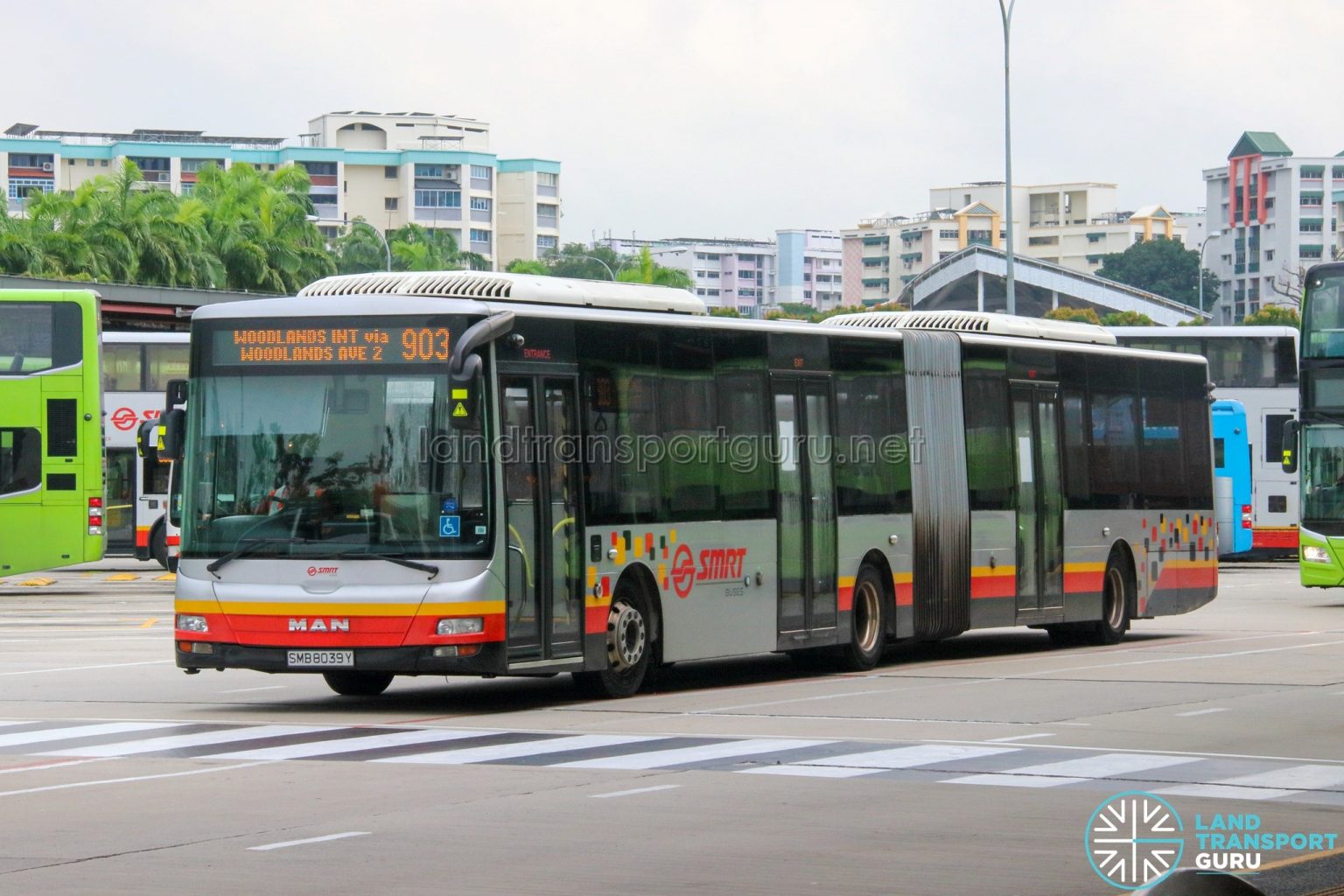 Bus 903 – SMRT Buses MAN A24 (SMB8039Y) | Land Transport Guru