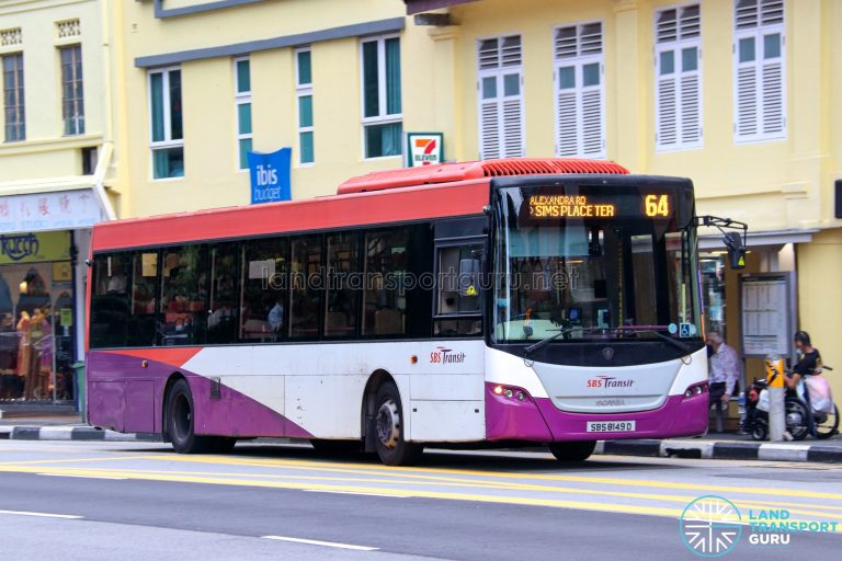 SBS Transit Bus Service 64 | Land Transport Guru