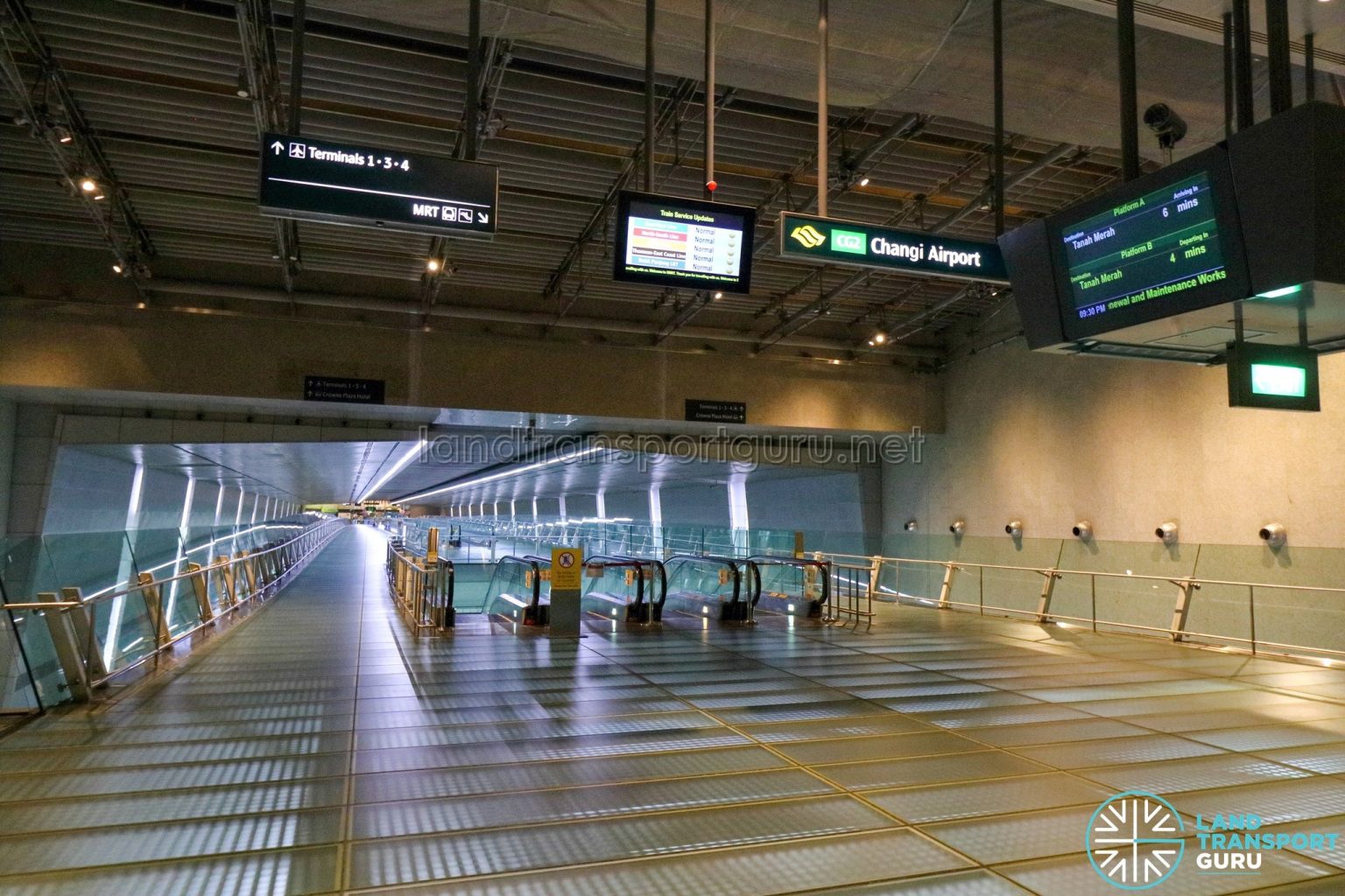 Changi Airport MRT Station | Land Transport Guru