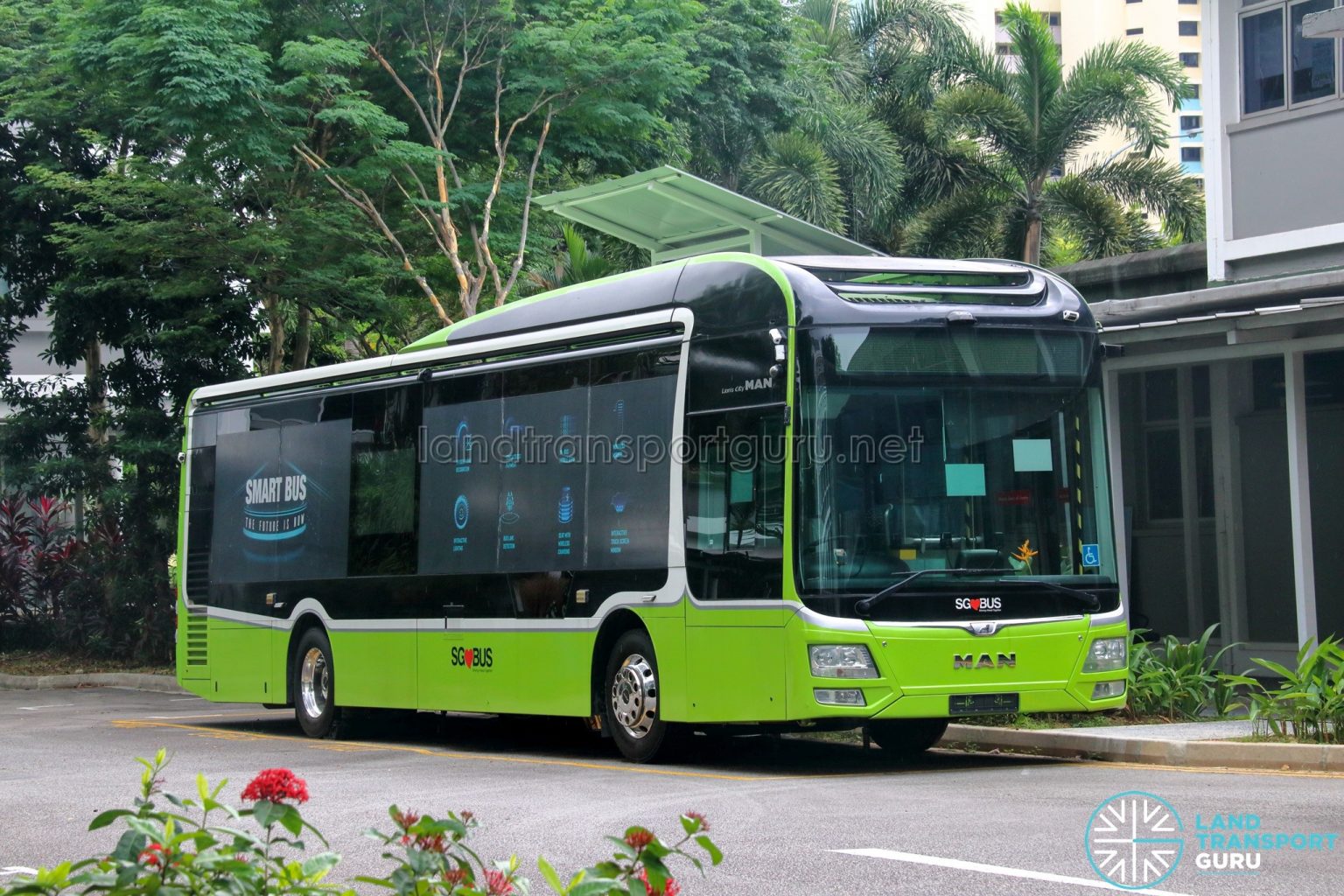 LTA Smart Bus (Static Display at LTA HSO; 2021) | Land Transport Guru