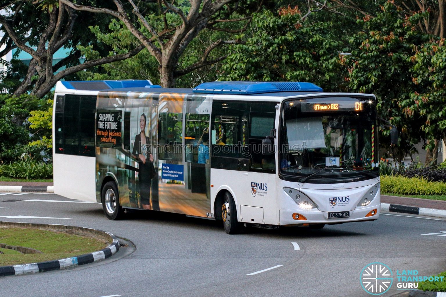 NUS ISB D1 – ComfortDelGro Bus Volvo B9L (PC3669R) | Land Transport Guru