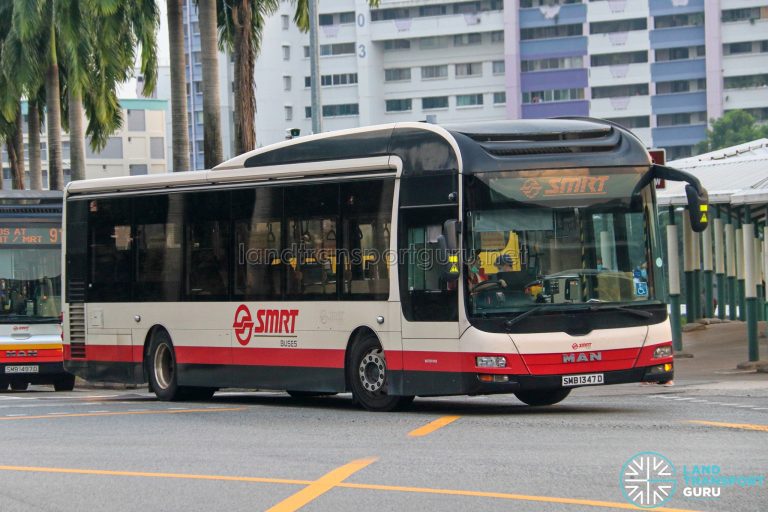 SMRT Logo – SMRT Buses MAN A22 (SMB1347D) | Land Transport Guru