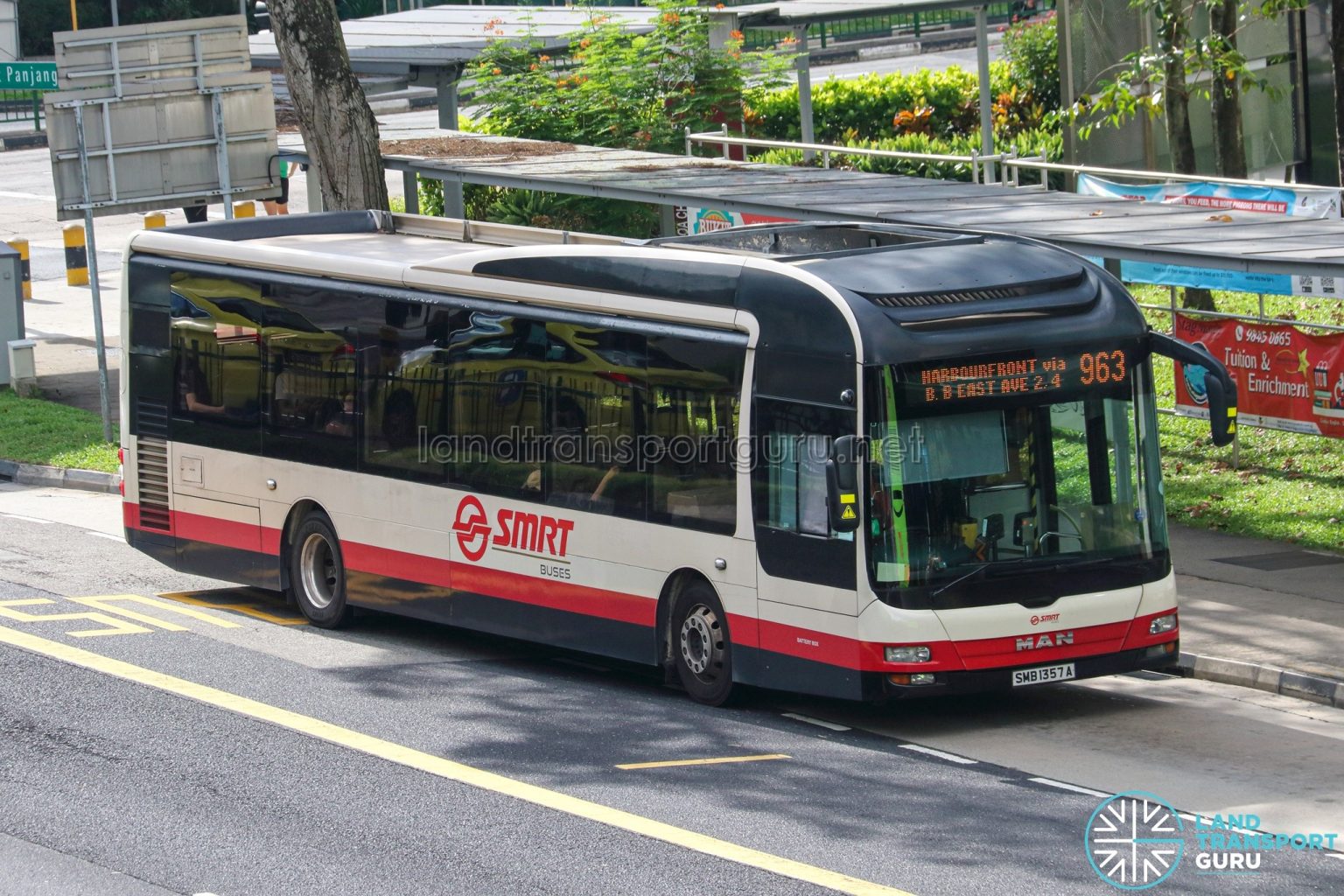 Bus 963 – SMRT Buses MAN A22 (SMB1357A) | Land Transport Guru