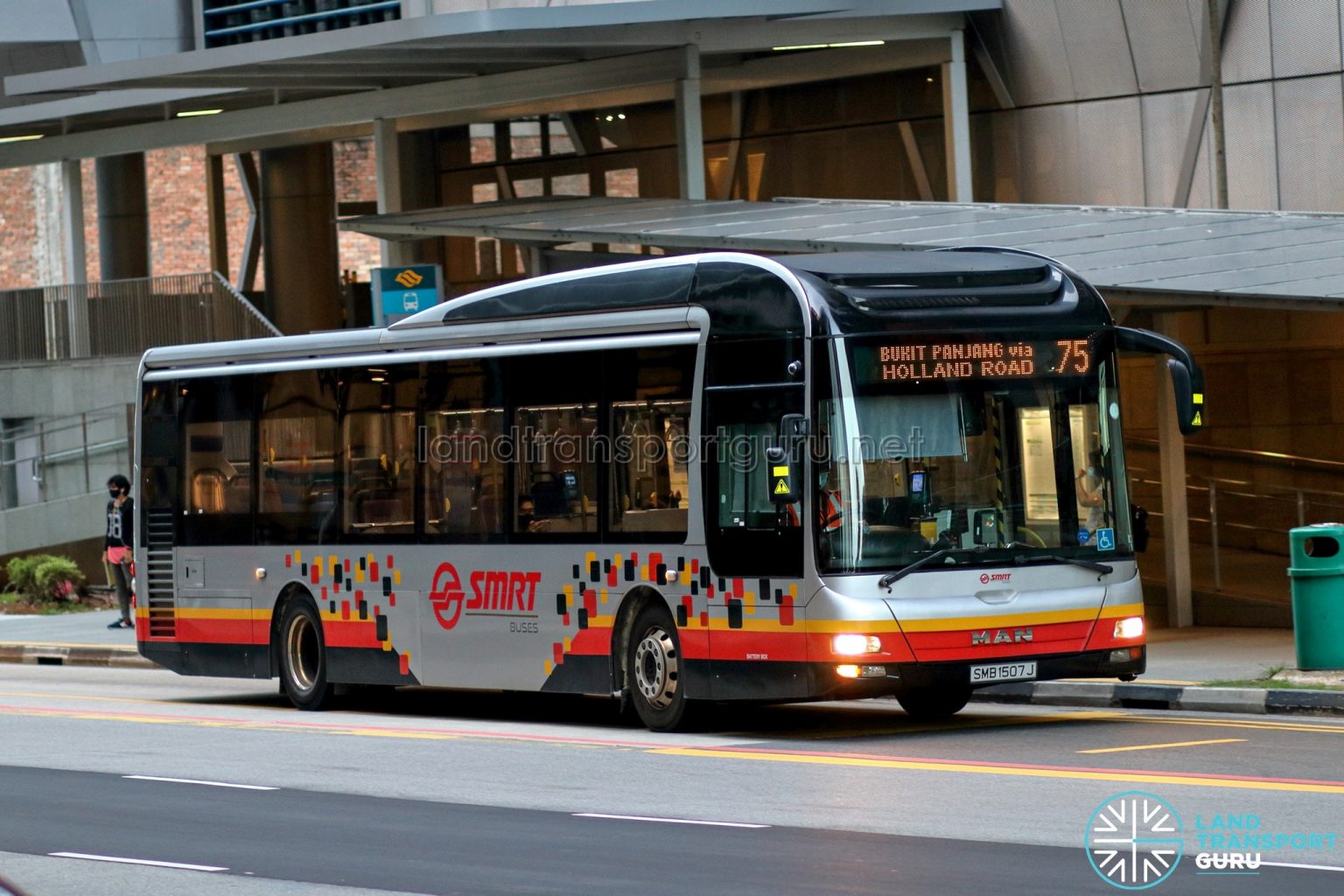Bus 75 – SMRT Buses MAN A22 (SMB1507J) | Land Transport Guru