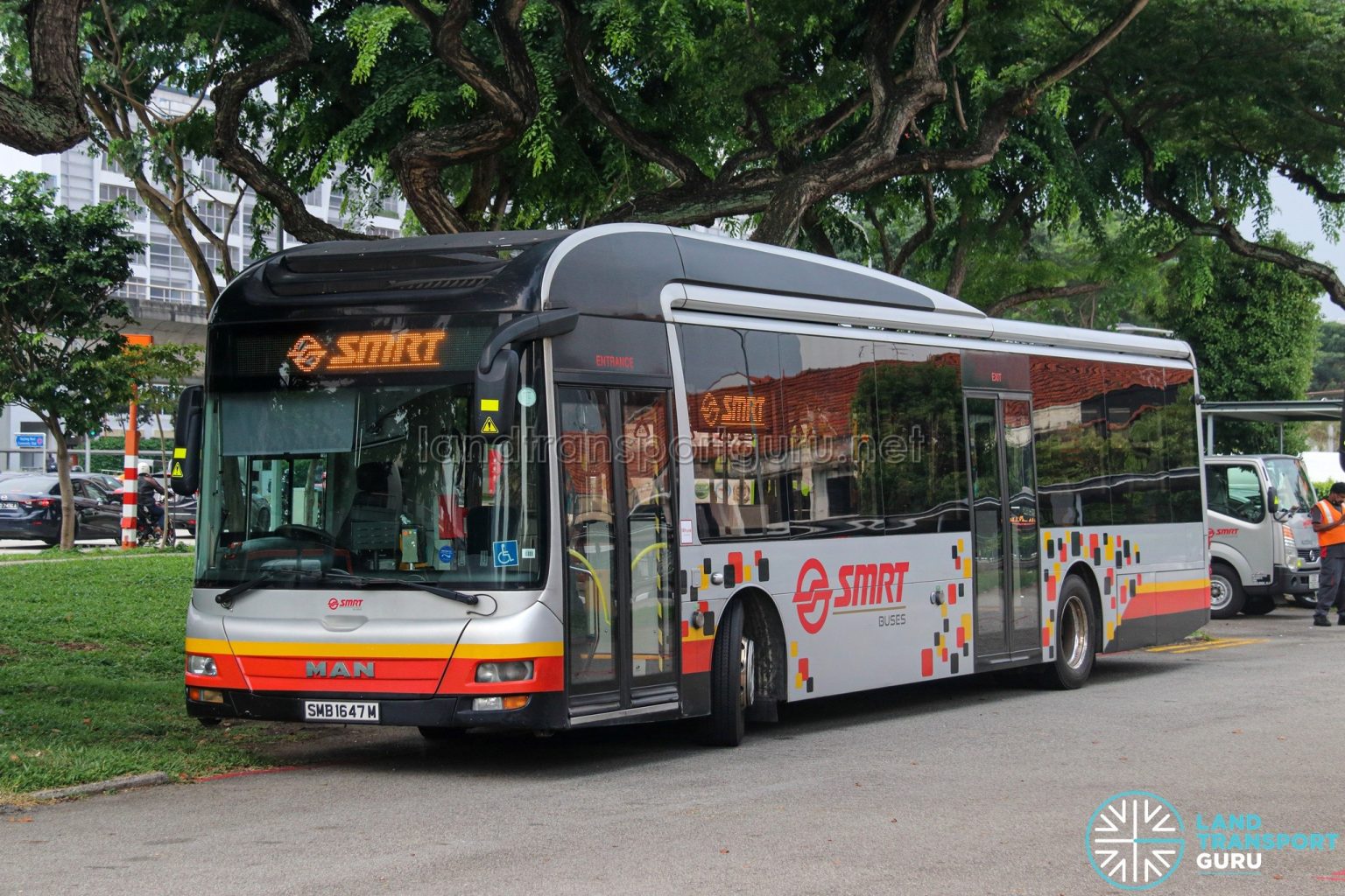 SMRT Logo – SMRT Buses MAN A22 (SMB1647M) | Land Transport Guru