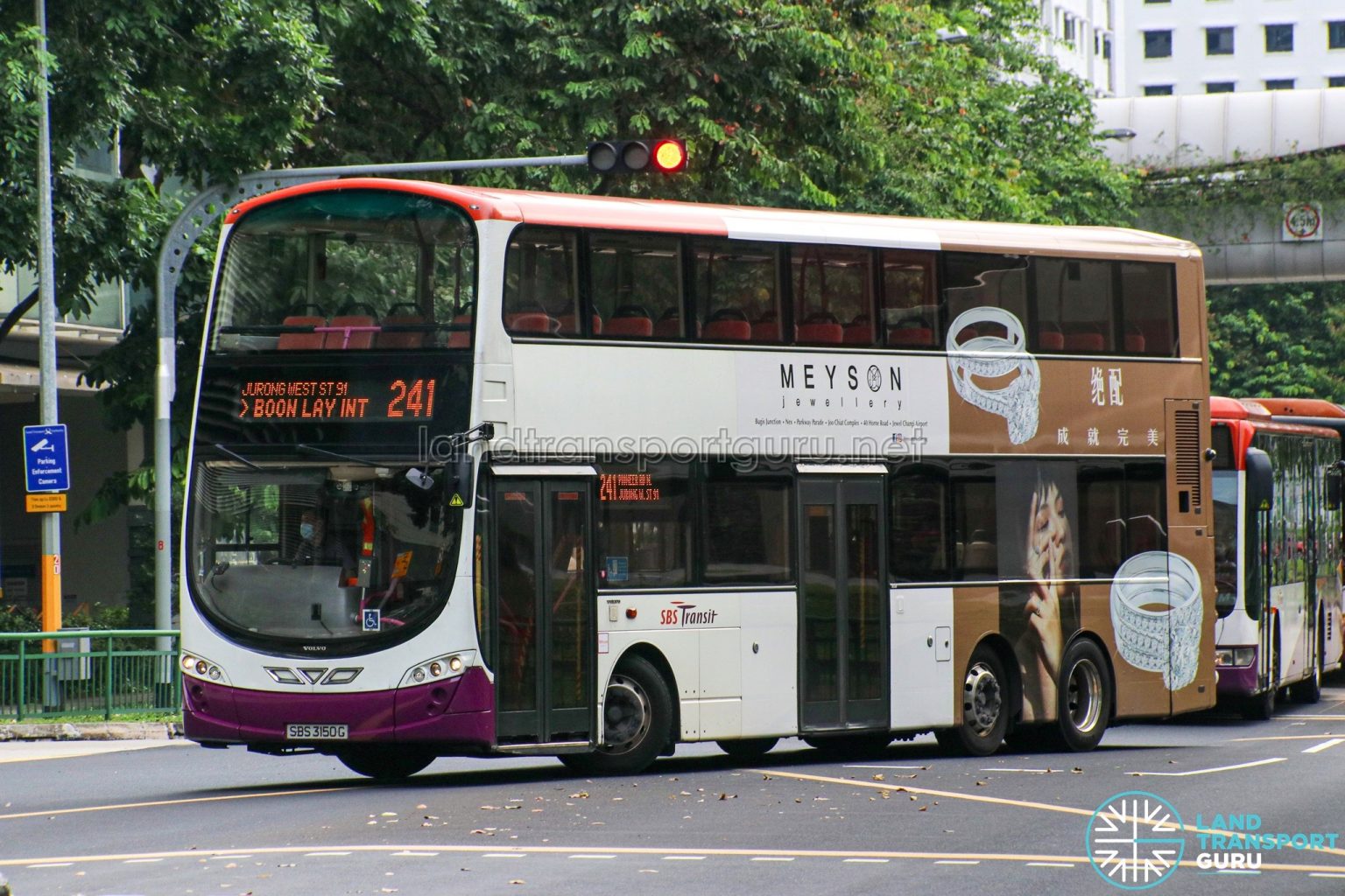 Bus 241 – SBS Transit Volvo B9TL Wright (SBS3150G) | Land Transport Guru
