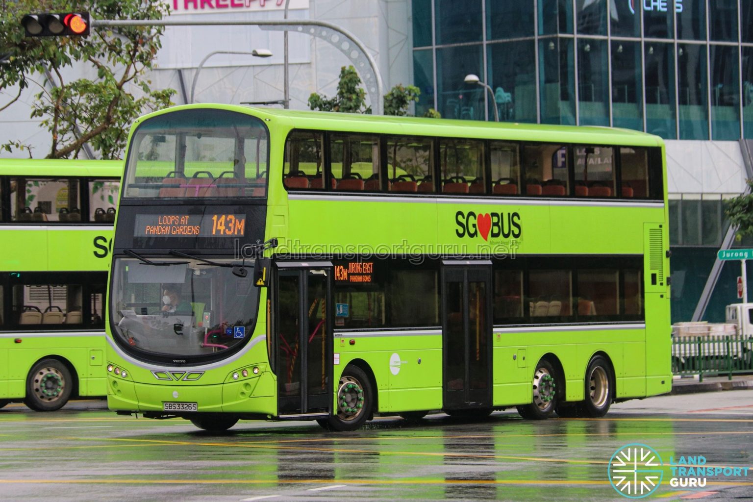Bus 143M – Tower Transit Volvo B9TL Wright (SBS3326S) | Land Transport Guru