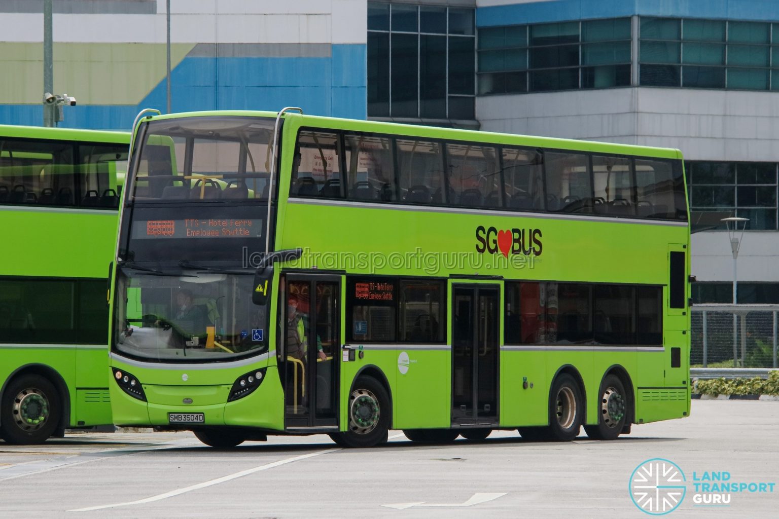 TTS – Hotel Ferry Employee Shuttle – Tower Transit Alexander Dennis ...