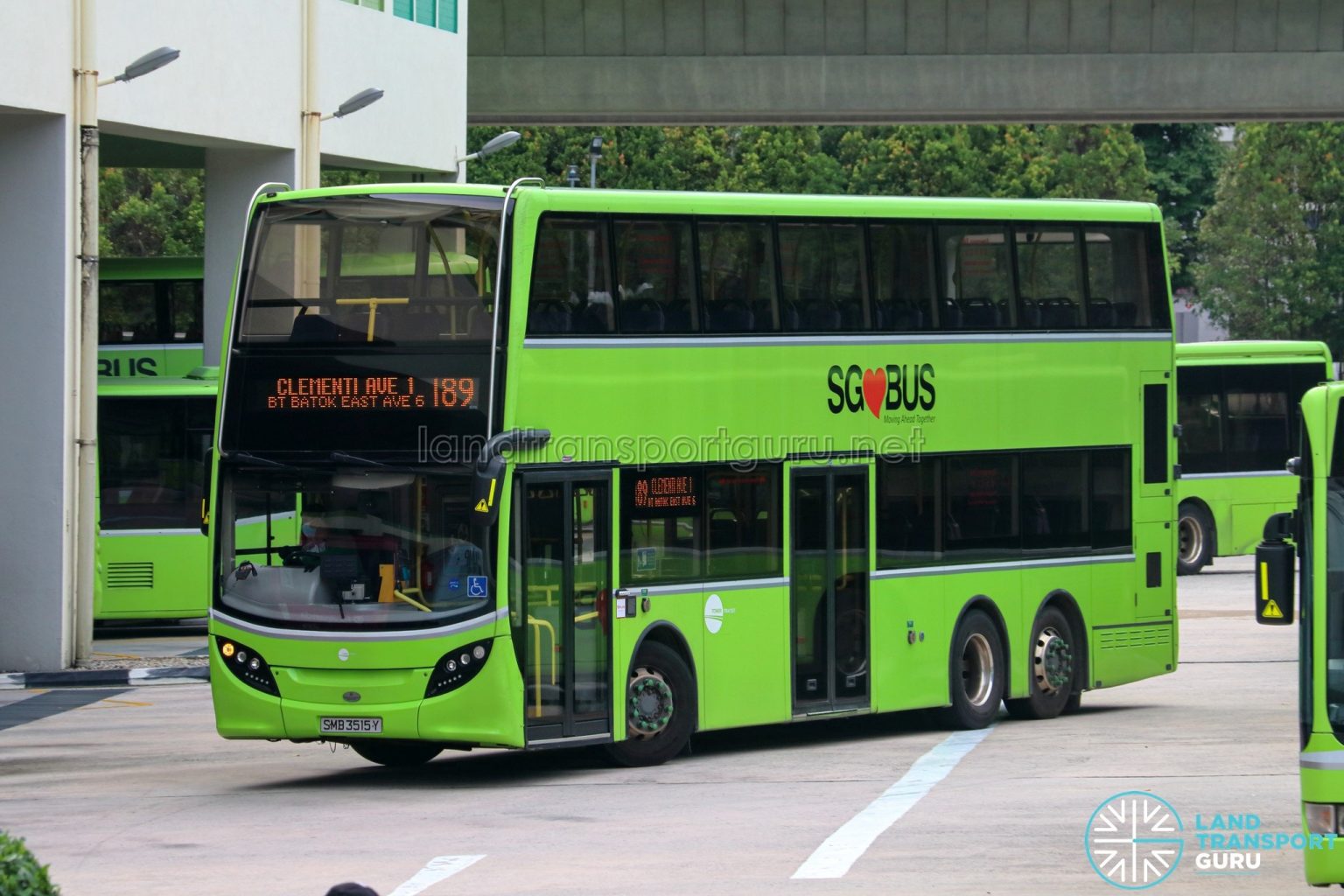 Bus 189 – Tower Transit Alexander Dennis Enviro500 (SMB3515Y) | Land ...
