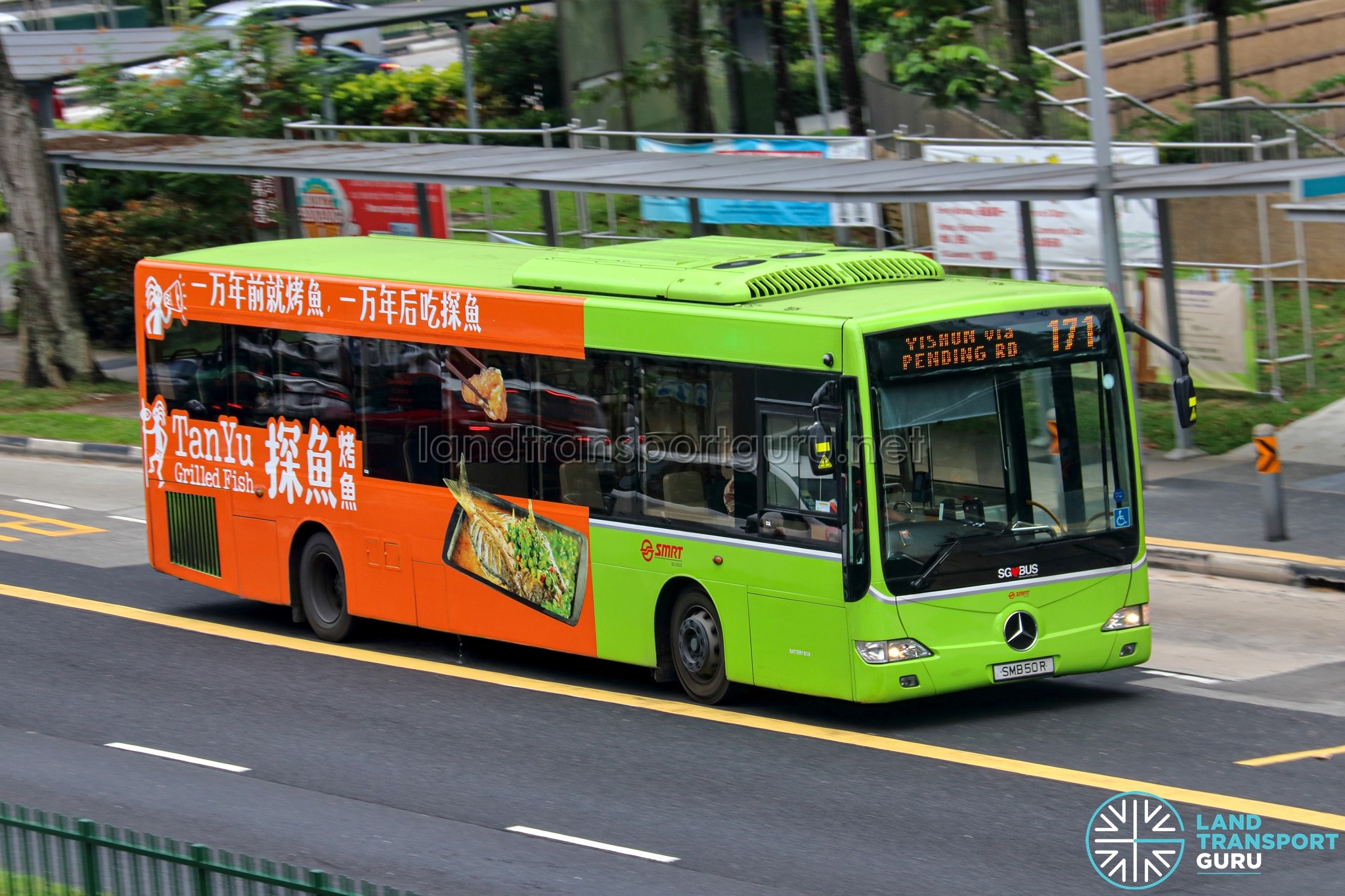 Bus 171 SMRT Buses Mercedes Benz OC500LE SMB50R Land Transport Guru Bus 171 SMRT Buses Mercedes Benz OC500LE SMB50R Land Transport Guru