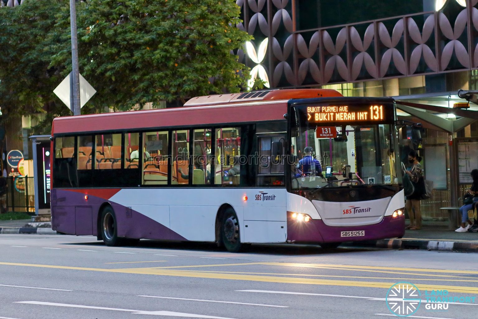 Bus 131 – SBS Transit Scania K230UB Euro V (SBS5125S) | Land Transport Guru