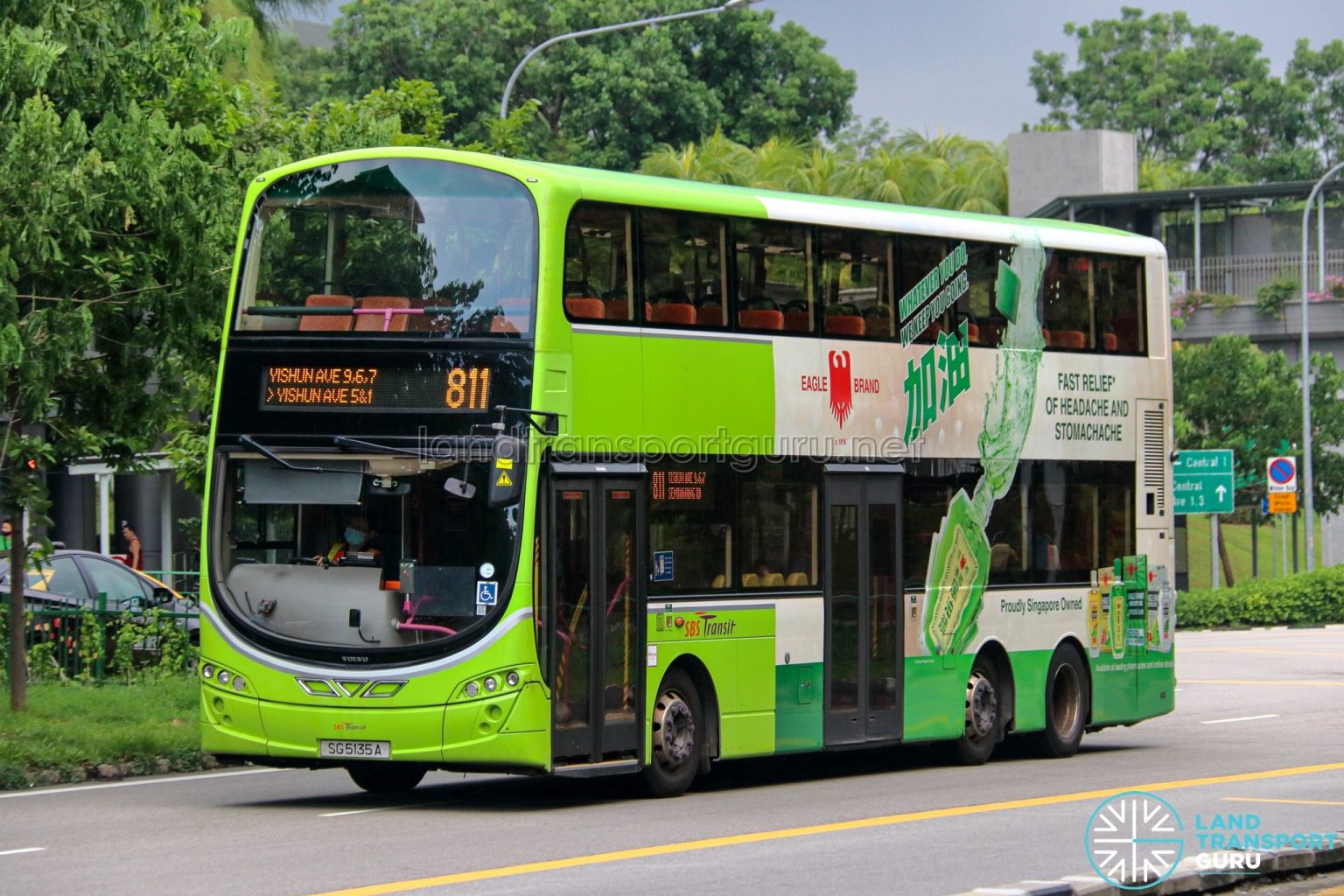 Bus 811 – SBS Transit Volvo B9TL Wright (SG5135A) | Land Transport Guru