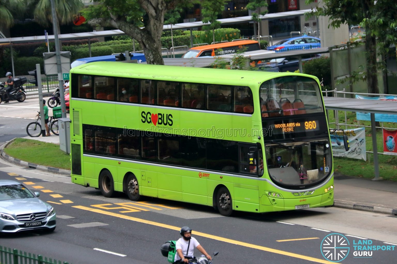 Bus 960 – SMRT Buses Volvo B9TL Wright (SG5164R) | Land Transport Guru