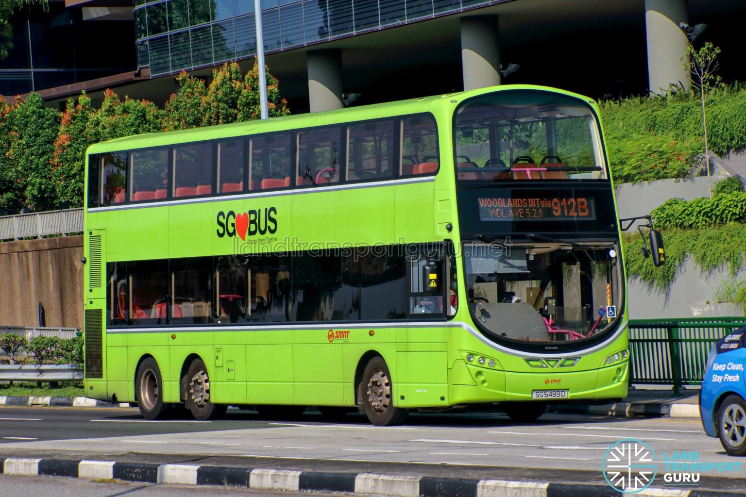 Bus 912B – SMRT Buses Volvo B9TL Wright (SG5489D) | Land Transport Guru