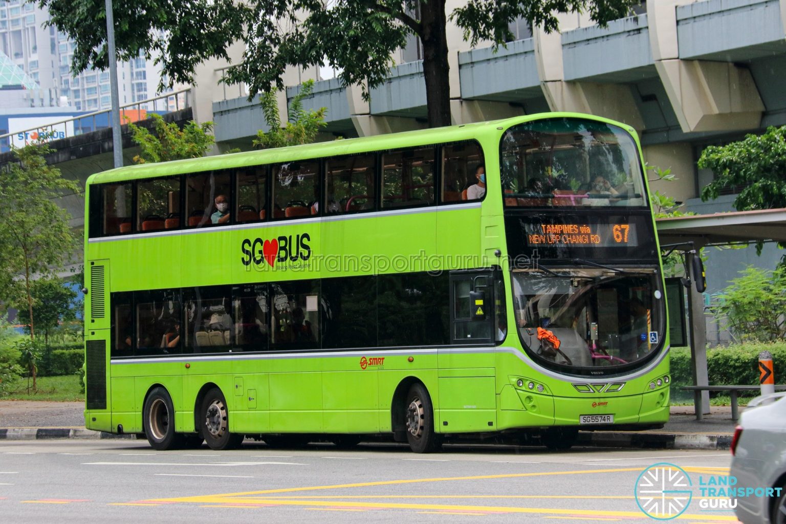 Bus 67 – SMRT Buses Volvo B9TL Wright (SG5574R) | Land Transport Guru