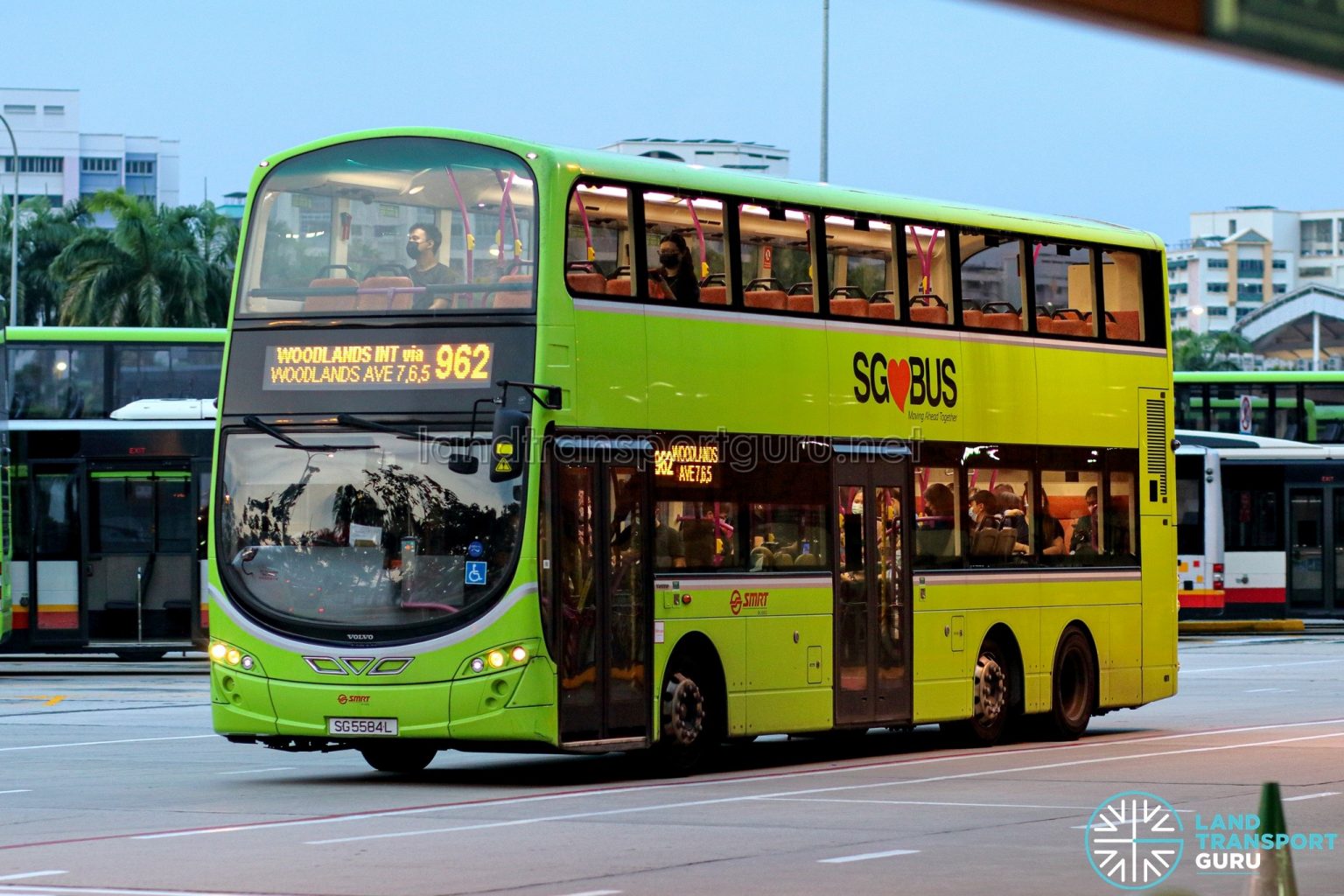 Bus 962 – SMRT Buses Volvo B9TL Wright (SG5584L) | Land Transport Guru