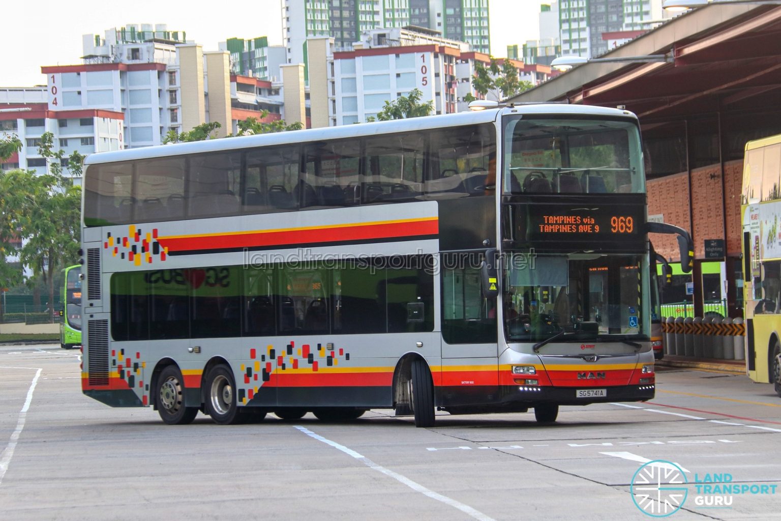 Bus 969 – SMRT Buses MAN A95 (SG5741A) | Land Transport Guru