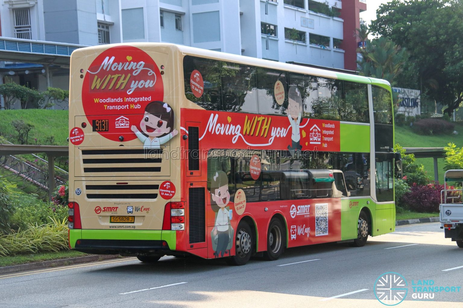 SMRT Buses – Moving WITH You – Woodlands Integrated Transport Hub Bus ...